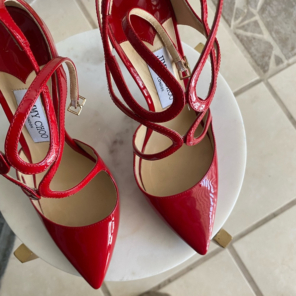 Jimmy Choo Red Heels - Gem